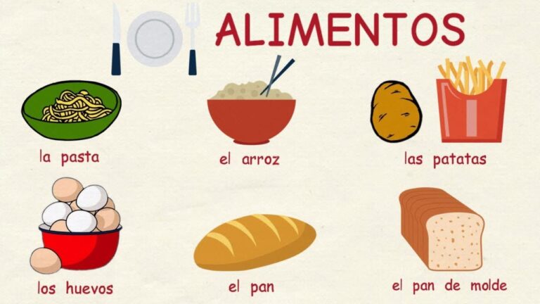 10 Ejercicios Efectivos para Aprender Vocabulario de Comida en Español ...