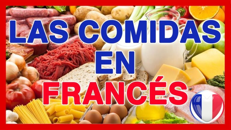 Los Mejores Ejercicios de Vocabulario de Comida en Francés para ...